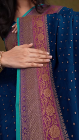 Neelambari Silk Saree – Kyara Fashion