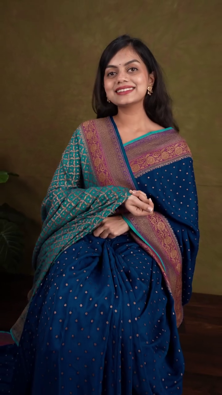 Neelambari Silk Saree – Kyara Fashion