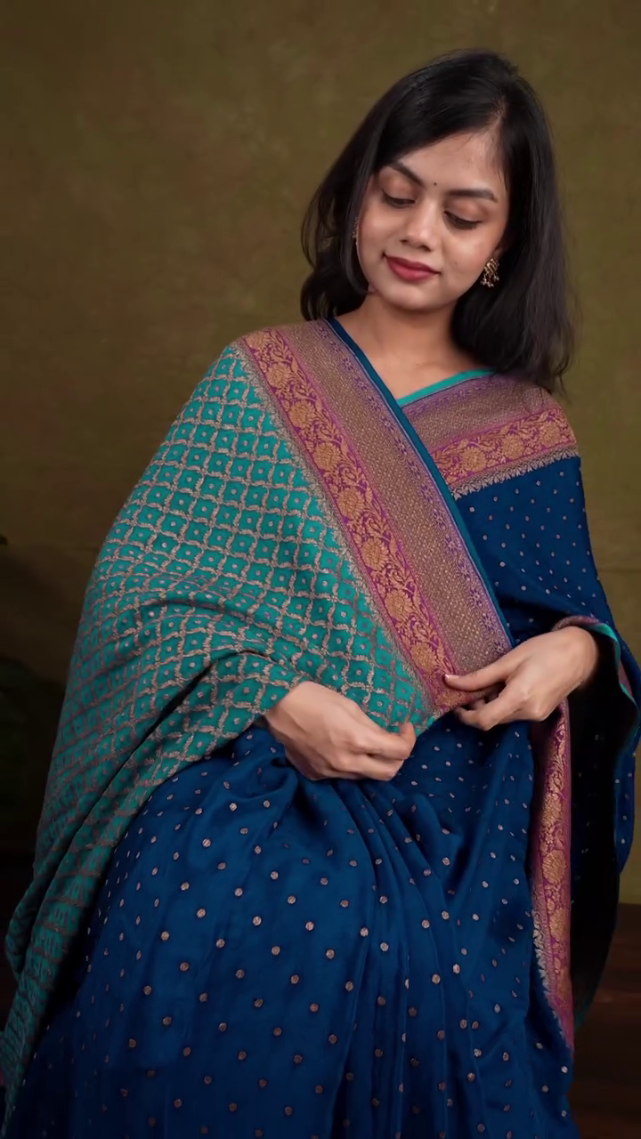 Neelambari Silk Saree – Kyara Fashion